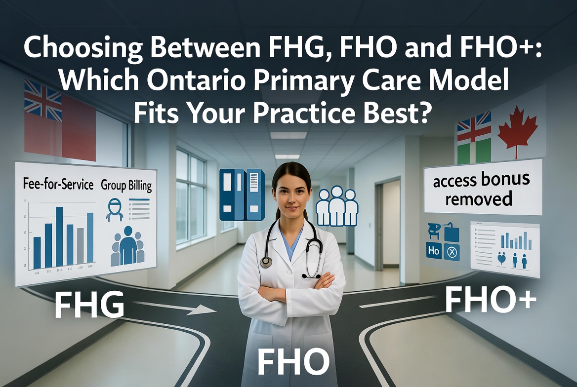 Choosing Between FHG, FHO and FHO+: Which Ontario Primary Care Model ...